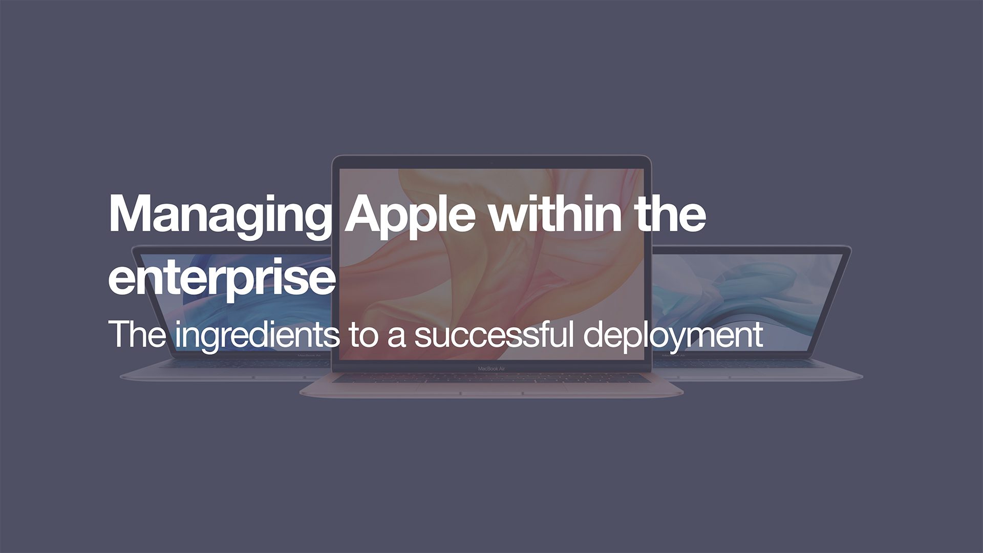 MDM Events & Seminars | Jamf Events | dataJAR